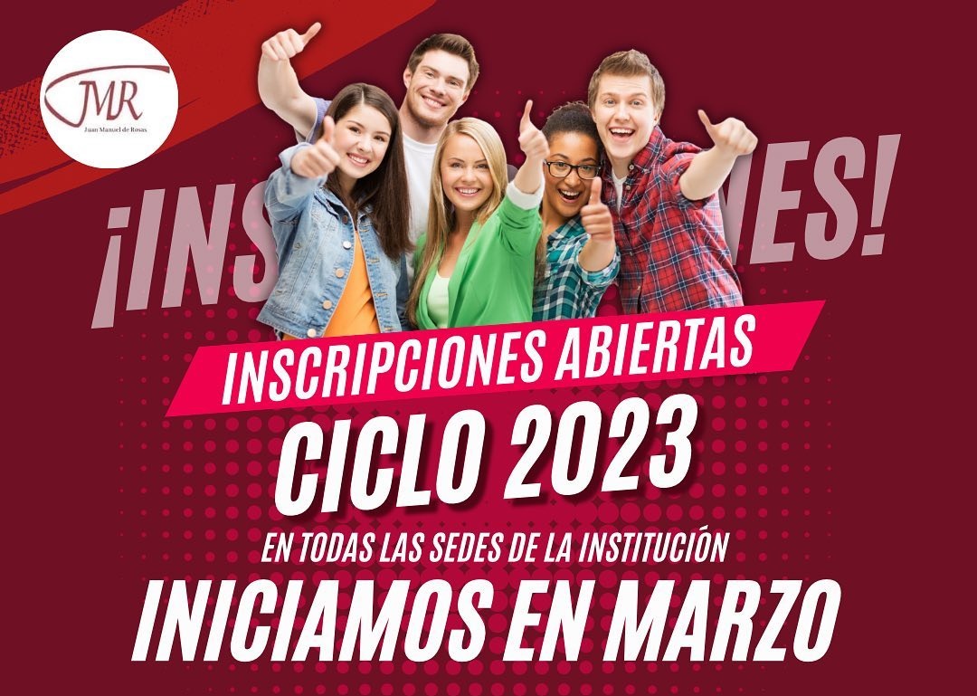 ¡PRE-INSCRIPCIONES CICLO 2023 ABIERTAS! - Instituto Superior Juan Manuel de Rosas